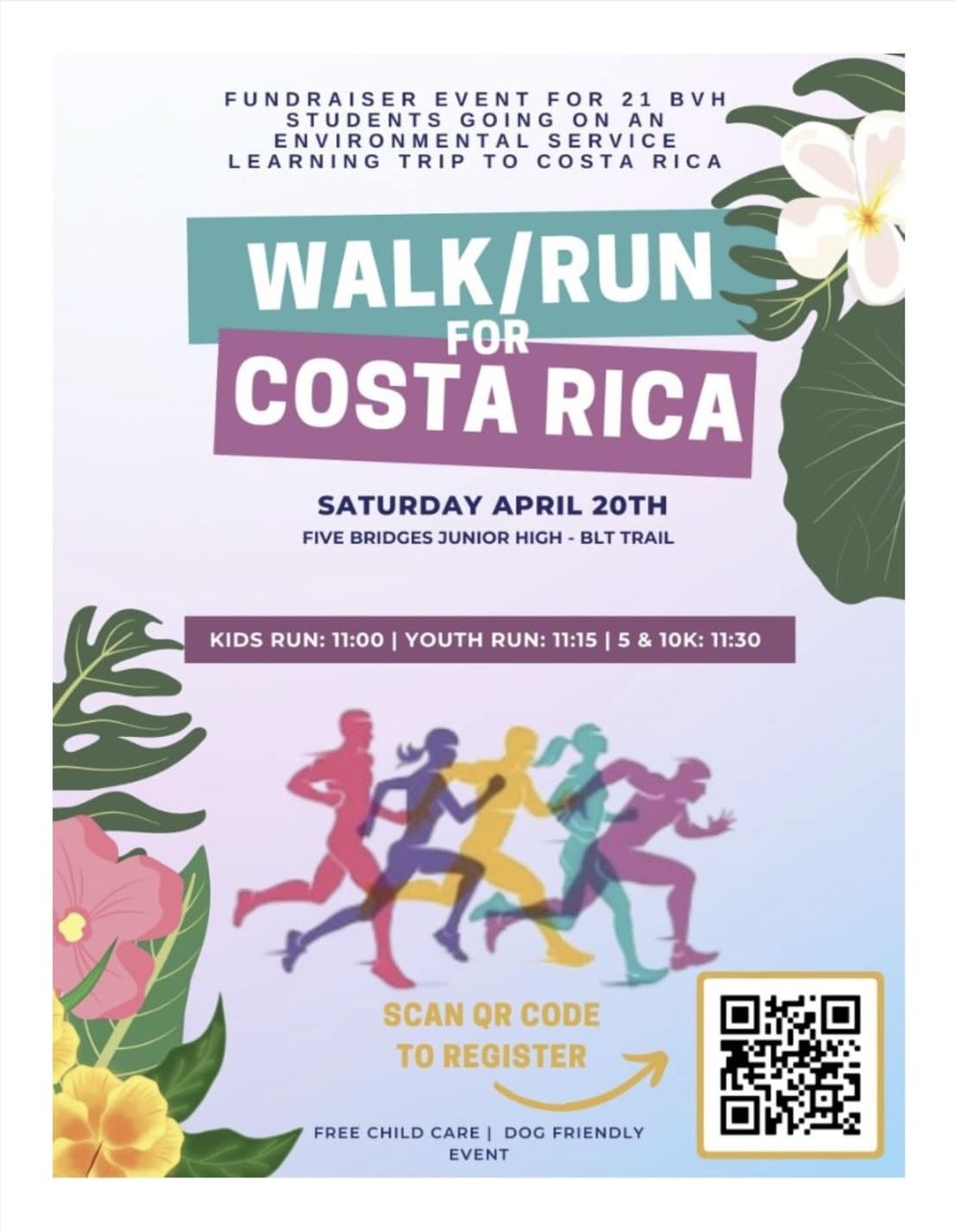 Walk/Run for Costa Rica - NS Trails